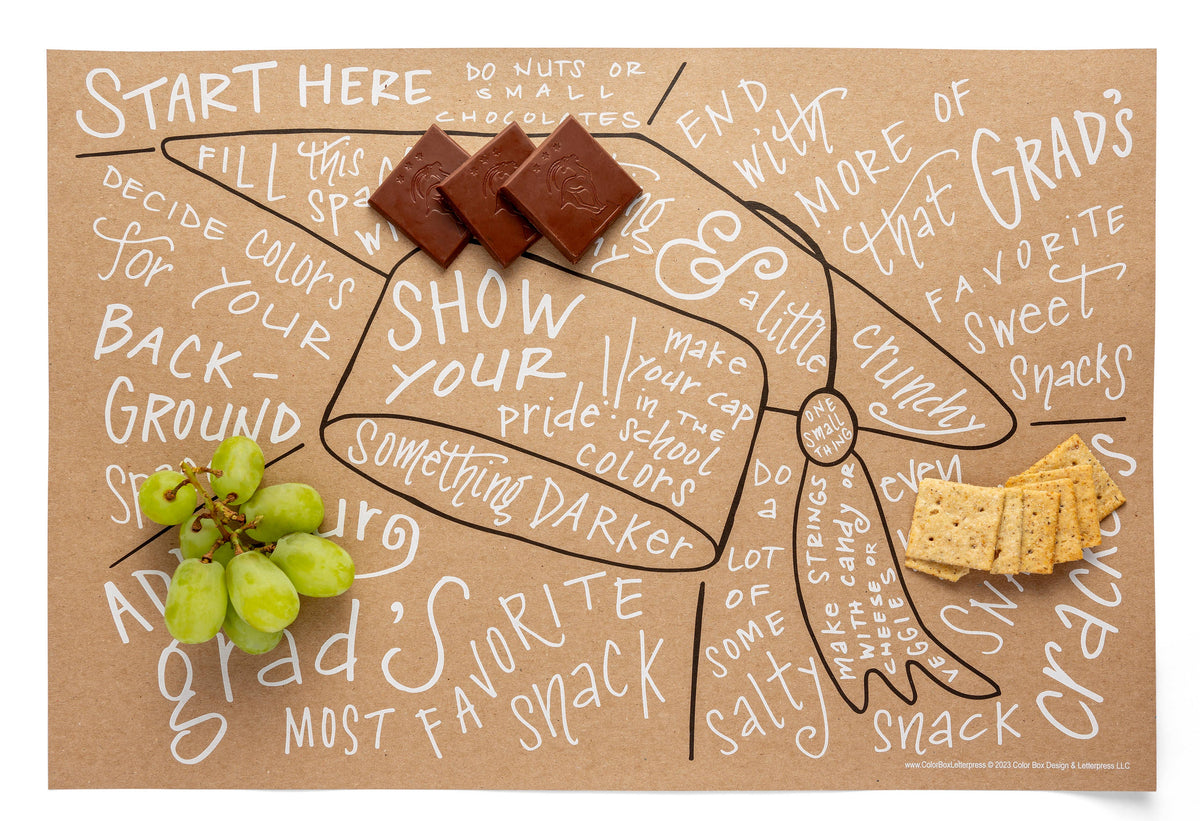 Charcuterie Cheat Sheet | Graduation Cap – Bentley Jane